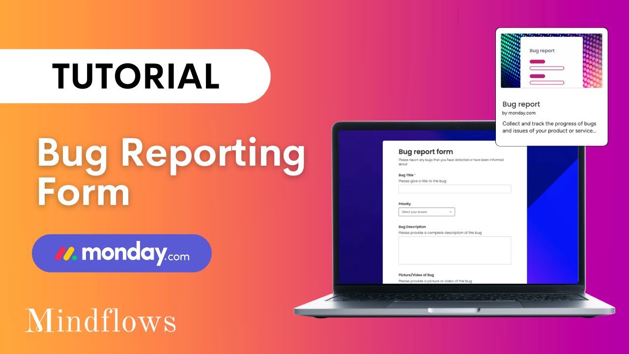 Monday.com Tutorial | Bug Reporting Form