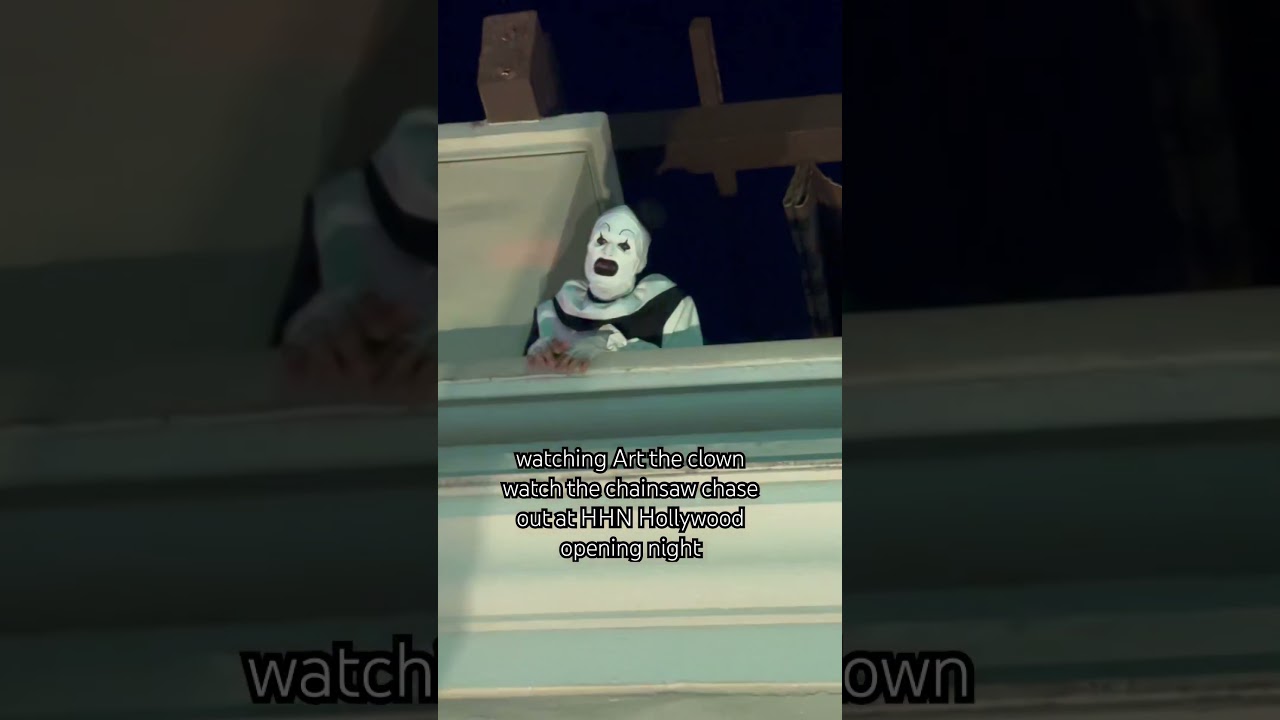 Terrifier at Halloween Horror Nights #universalhhn