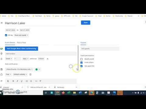 Adding Google Calendar Event from a Shared Calendar