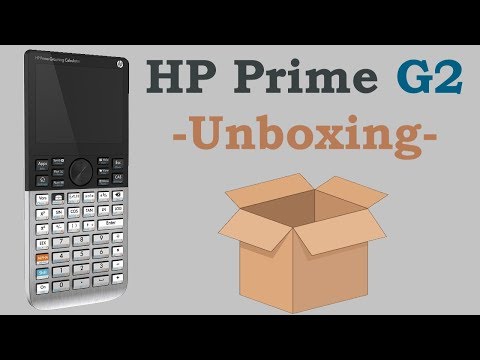 The HP Prime G2 Unboxing.
