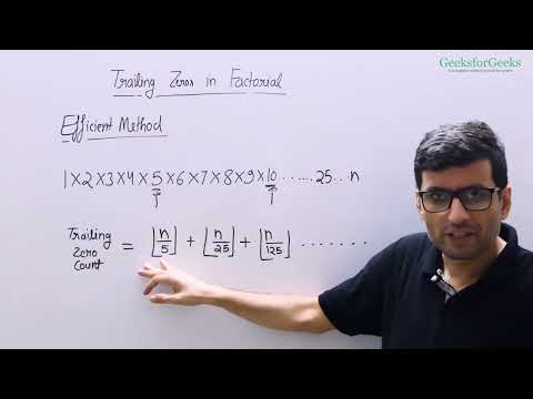 05. Trailing Zeros in Factorial