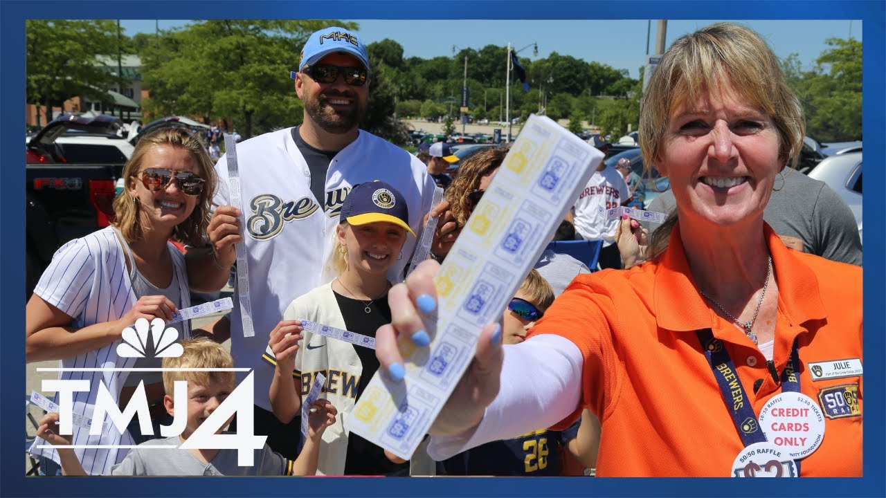 Day in the life of an MLB 50/50 raffle ticket seller