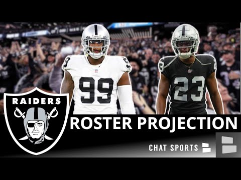 Las Vegas Raiders 53-Man Roster Projection After Raiders Roster Cuts & The Tyree Gillespie Trade