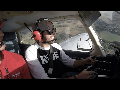 Breaking a Leg & Learning to Fly with Dustin Grice - Thunderbird Aviation, Flying Cloud Airport