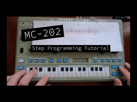 MC-202 Step Programming Tutorial