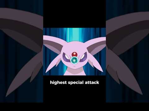 Espeon's unique qualities out of the Eeveelutions