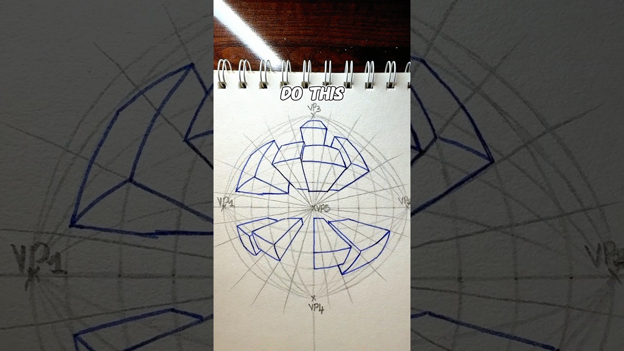 ✨Perspective drawing tutorial EasyPeasy✨ #howtodraw