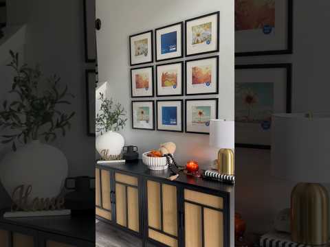 ENTRYWAY DECOR|| STYLE WITH ME|| CREDENZA & SIDEBOARD STYLING #2023decor #homedecor #decoratewithme