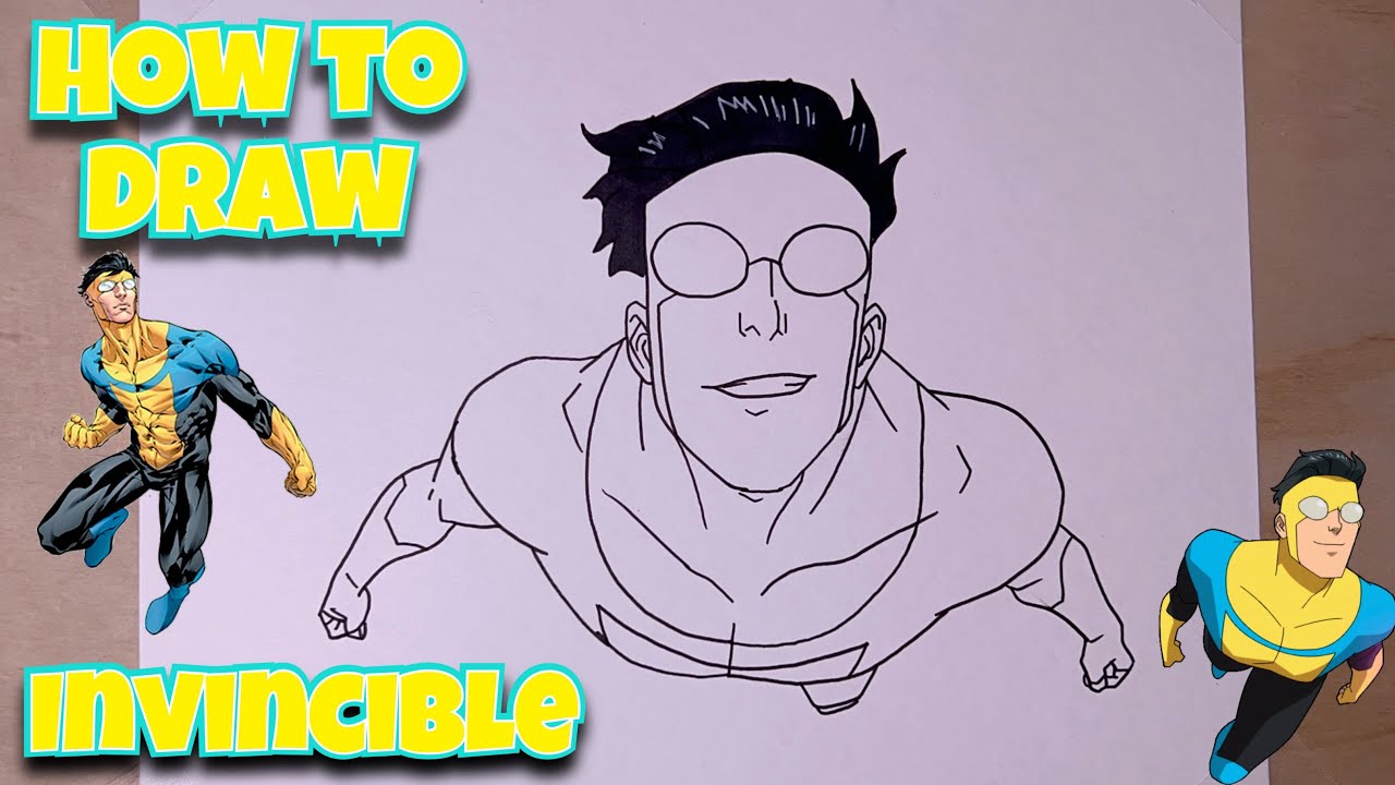 How To Draw Mark (Invincible) | Invincible | Drawing Tutorial #drawing #invincible