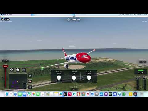 Edelweiss Airbus A320 from Punta Cana to Gatwick