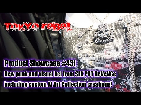 Tokyo Rebel product showcase #43 - visual kei and punk items from SEX POT ReVeNGe!