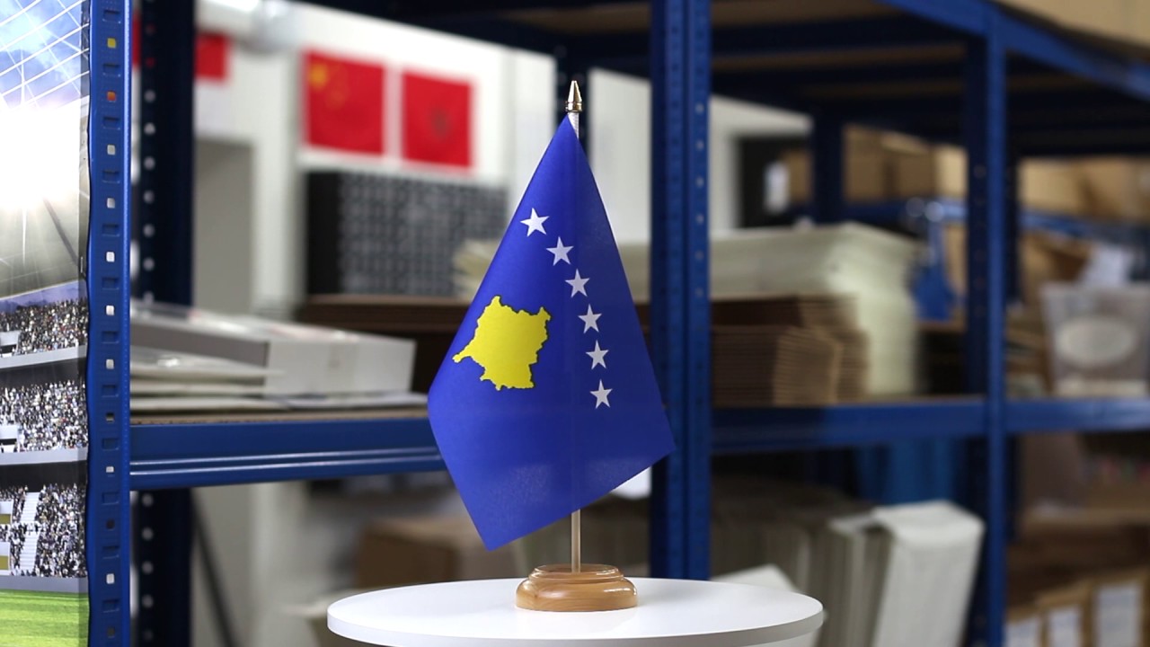 Kosovo - Table Flag 6x9