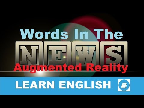 Augmented Reality - English Vocabulary News Words