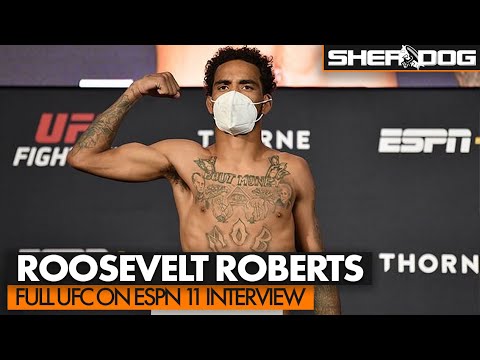 Roosevelt Roberts: Police Brutality in Past, Trash Talk, Jim Miller Match-up, Fake Twitter Accounts