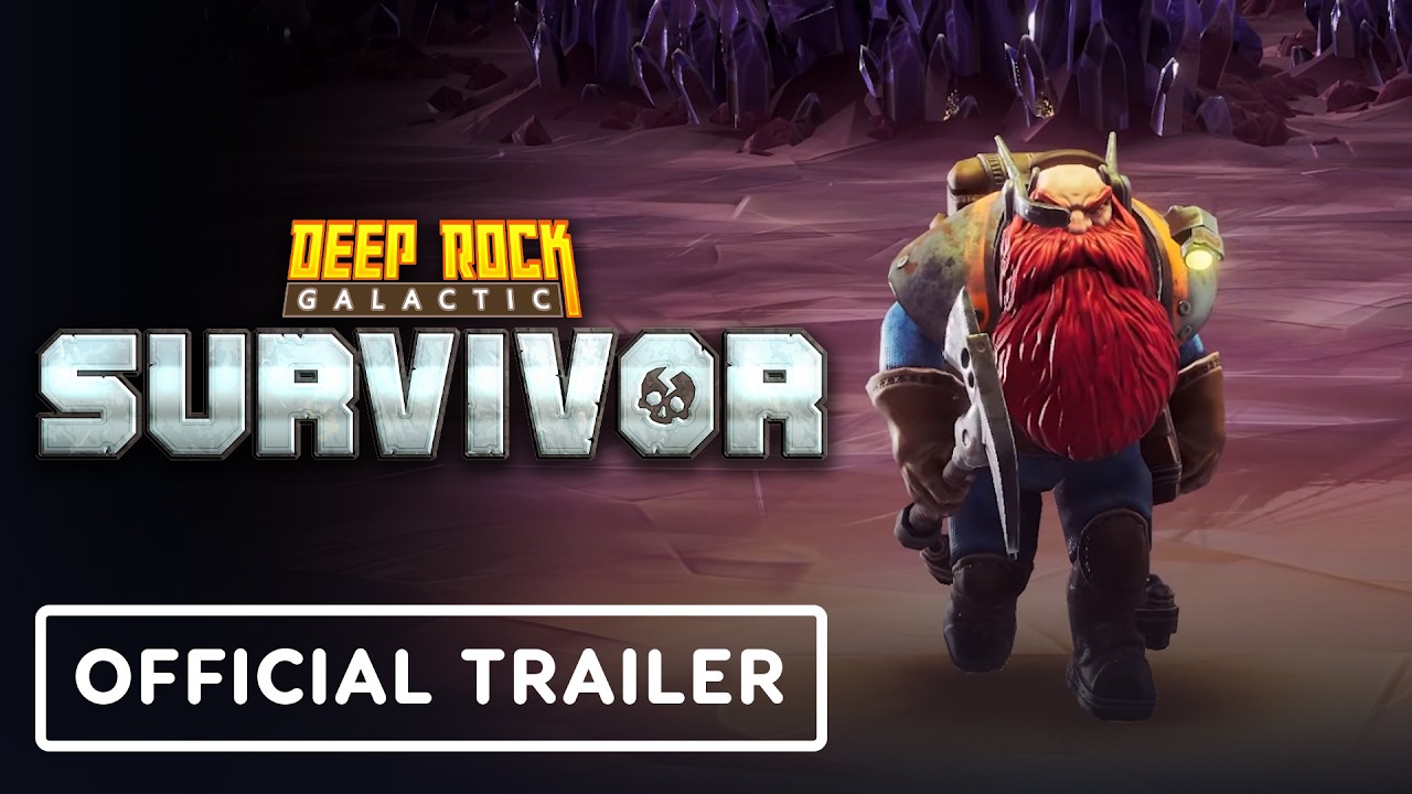 Deep Rock Galactic: Survivor - Official Scout Class Trailer