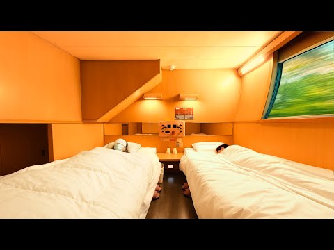 24 Hours on Japan’s Sleeper Train | 🇯🇵Sunrise Express Twin