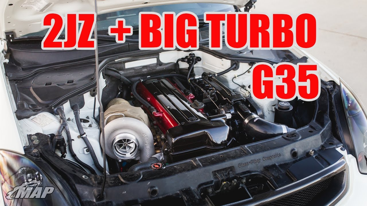 800-HP Infiniti G35 With Turbo 2JZ Swap Pulls Hard - autoevolution