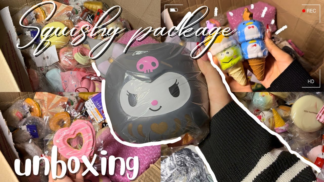 My big squishy package 📦(asmr)