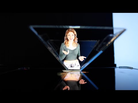 Pepper's Ghost Illusion Hologram Explanation and DIY Examples - How to Make a Floating Hologram