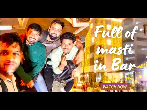 full masti in the bar | the rooftop heaven restaurant and bar noida sector 18