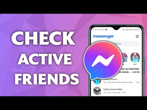 How To Check Active Friends On Messenger
