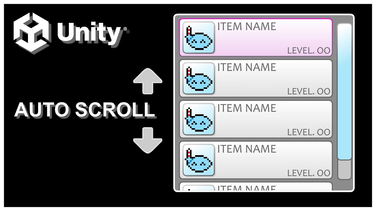 Unity ScrollView Auto Scroll
