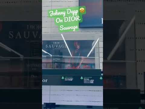 Johnny Depp on DIOR SAUVAGE || Best Perfume Ever || Order from Link in the Description