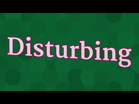 DISTURBING pronunciation • How to pronounce DISTURBING