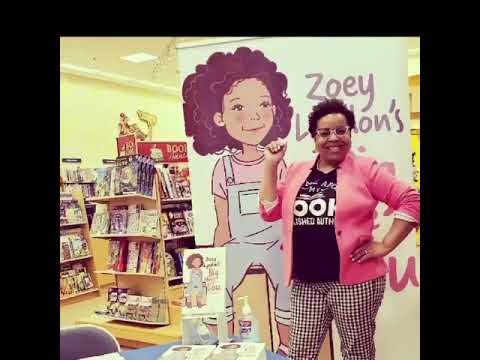 Girl Scout ATL Troop 20017 met with author Micheal Anderson