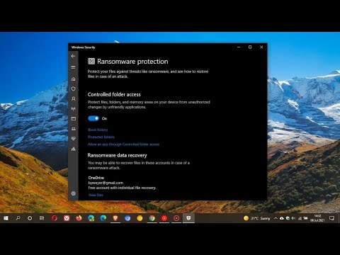 How to turn on Ransomware protection in Windows 10