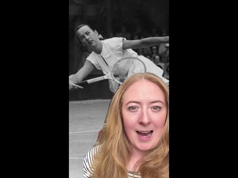 How did one tennis player scandalize Wimbledon in 1949?