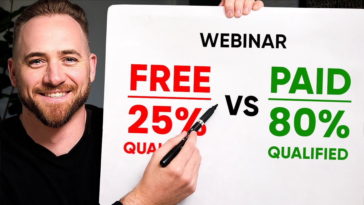 When to Run Free Webinars vs Paid (After 300 Events, Here's What I Know)