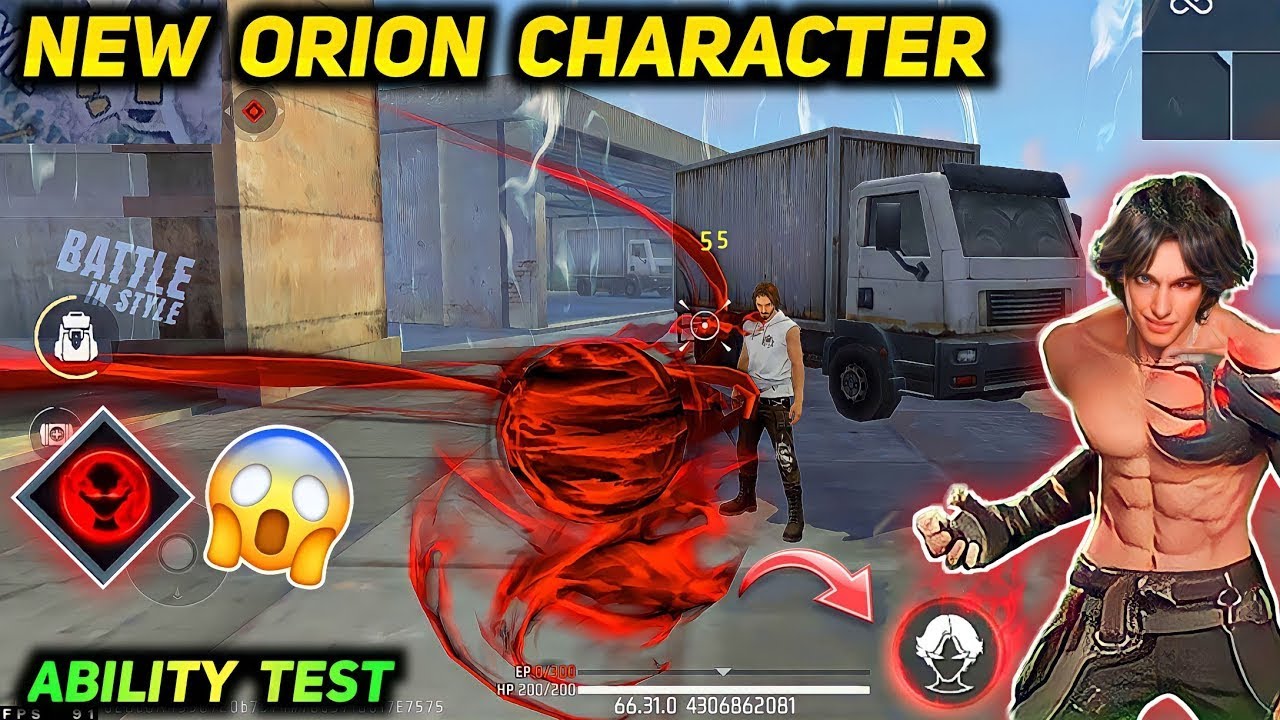 NEW CHARACTER   ORION    ABILITY TEST    OB39 ADVANCE SERVER ON    FREE FIRE