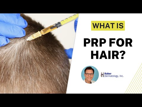 PRP for Hair Loss & Growth | Before & After Treatment | Robert Haber, MD