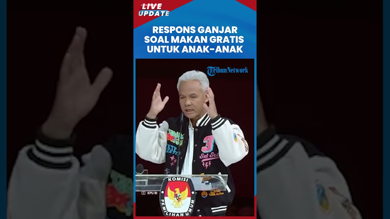 Tanggapan Ganjar soal Program Makan Siang Gratis untuk Anak-anak Milik ...