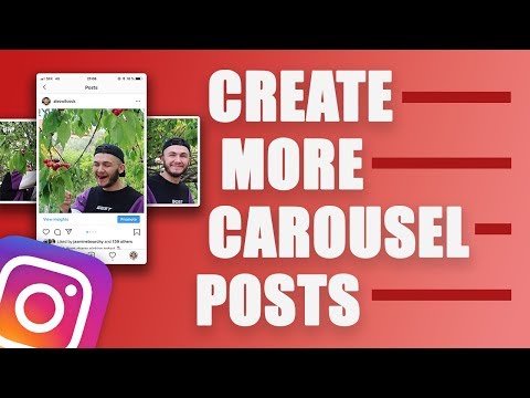 CAROUSEL POSTS - How to BOOST YOUR ENGAGEMENT on INSTAGRAM Using CAROUSEL POSTS