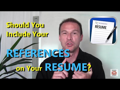 Should You Include References on Your Resume? | Resume Tips