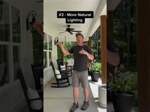Why we decided against a wrap around front porch... ๐