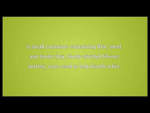 Tinderbox Meaning