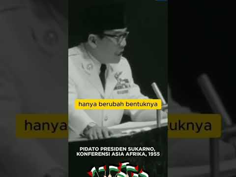 Pidato Presiden Soekarno 1962 | LDA #freepalestine #freedomforpalestine #pidatobungkarno