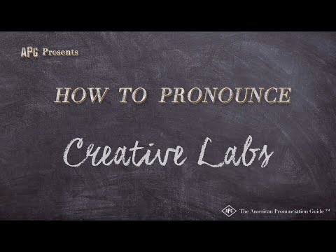How to Pronounce Creative Labs (Real Life Examples!)