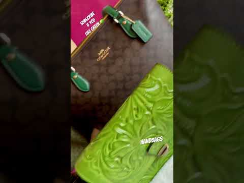 GREEN BAG COLLECTION COACH DOONEY & BOURKE KURT GEIGER MICHAEL KORS #greenbag #bagcollection
