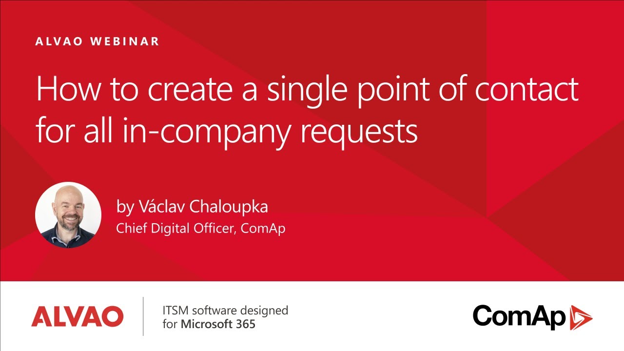 How to create a single point of contact for all in-company requests |  Vaclav Chaloupka, ComAp