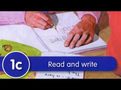 PETER AND JANE 1C - READ AND WRITE | Animated book | KEY WORDS
