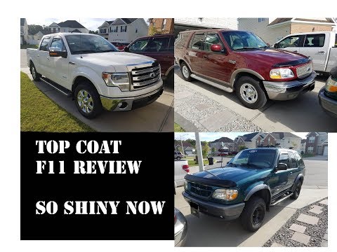 Top Coat F11 Polish and sealer for your car review
