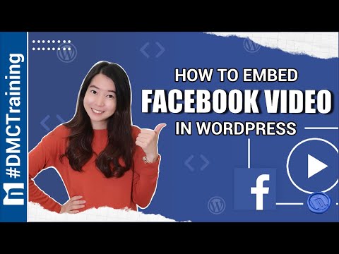 How To Embed Facebook Video In WordPress | Facebook Video In WordPress | WordPress Tutorial