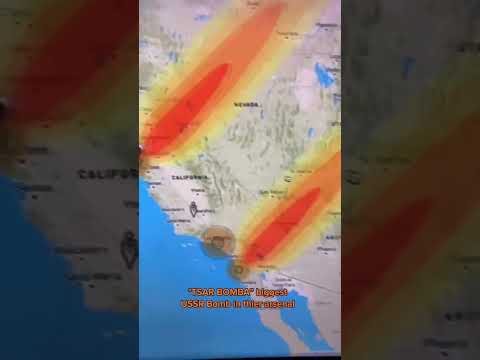 Nuclear War Simulation: California