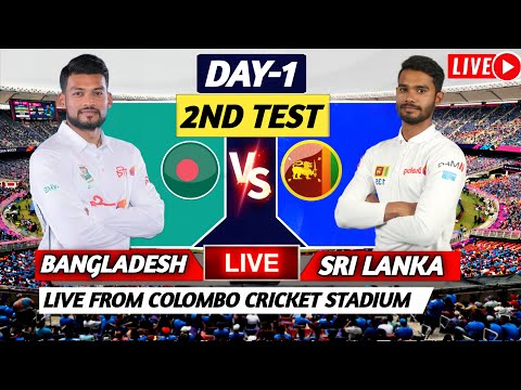 🔴Live : Bangladesh vs Sri lanka 2nd test Day 1 | Live score and Commentary | Ban vs SL live