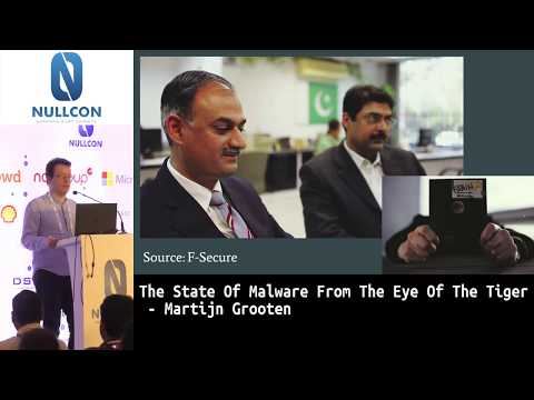 The State Of Malware From The Eye Of The Tiger | Martijn Grooten | nullcon Goa 2019