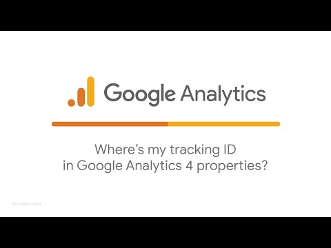 Where's my tracking ID in Google Analytics properties?